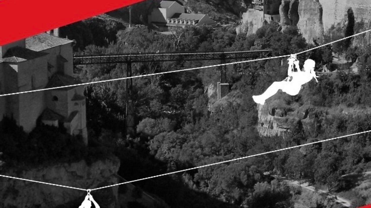 La tirolina urbana de Cuenca (la más larga de Europa), en realidad ...