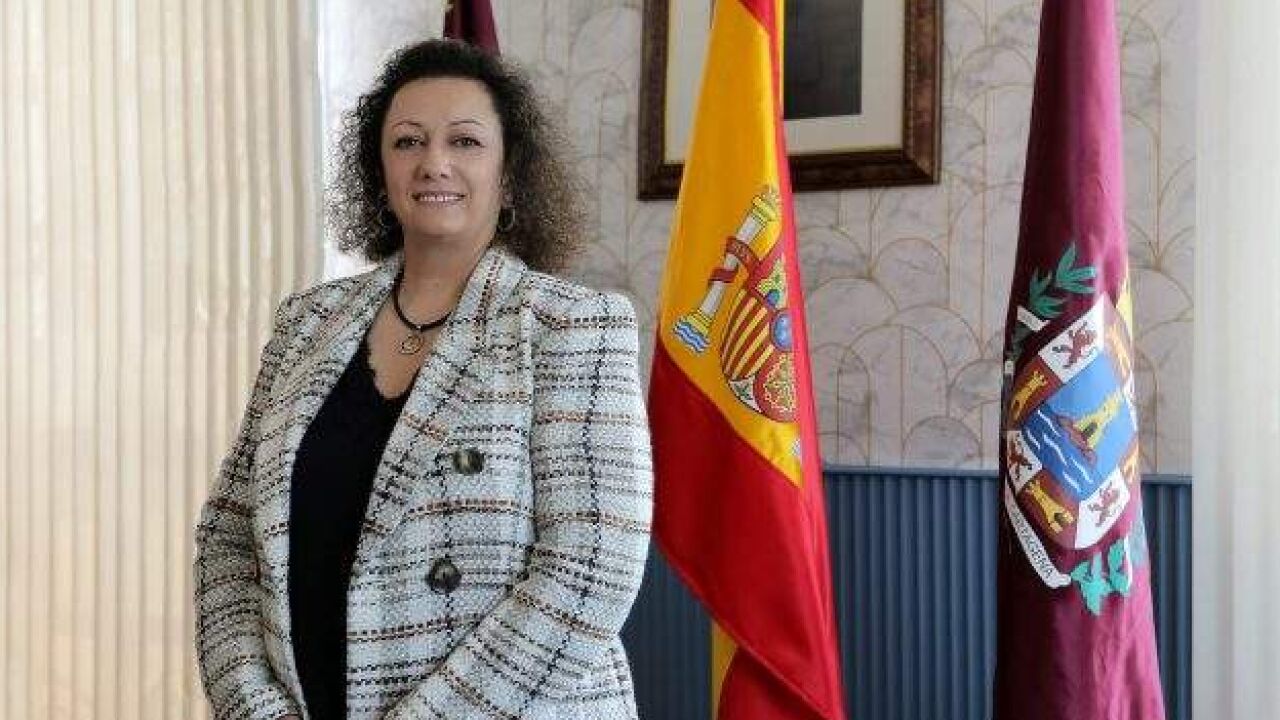 La presidenta de la Autoridad Portuaria de Cartagena, Yolanda Muñoz ...