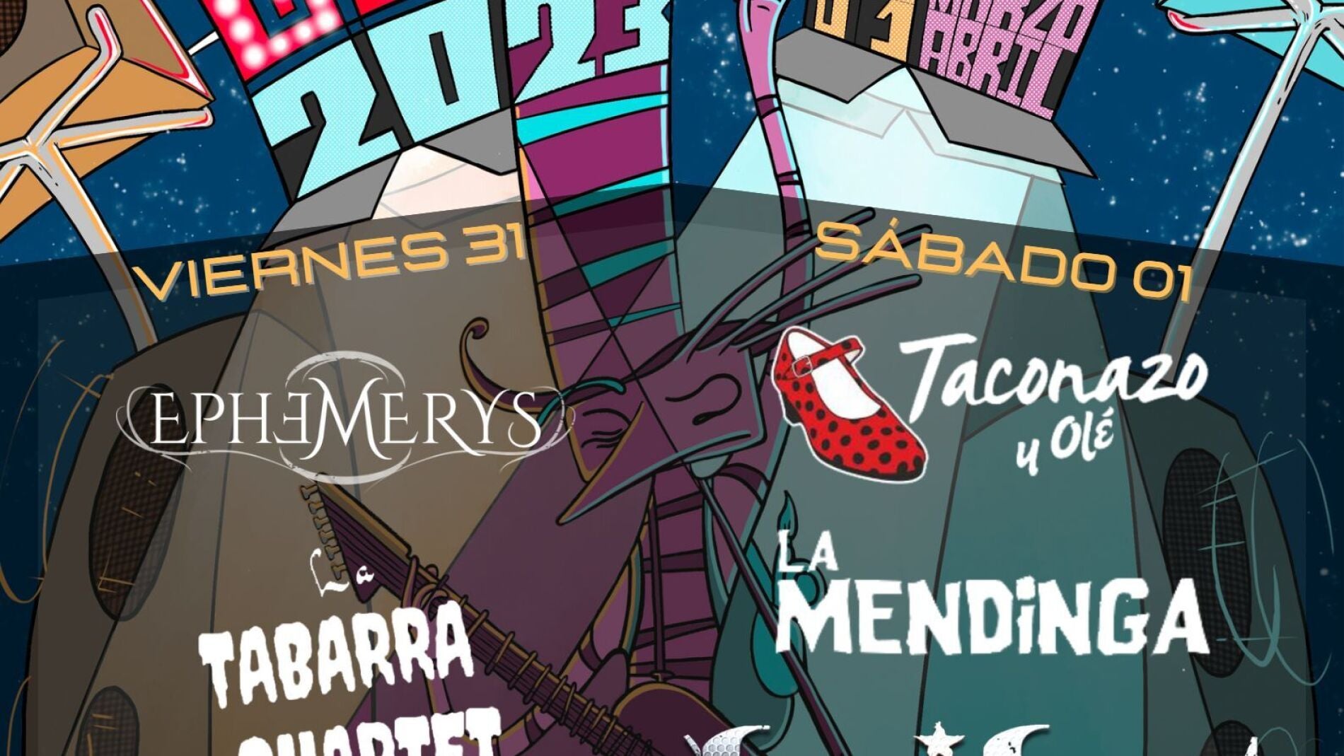 Boikot, Ephemerys, La Tabarra Quartet Band, Taconazo y Olé, o La ...