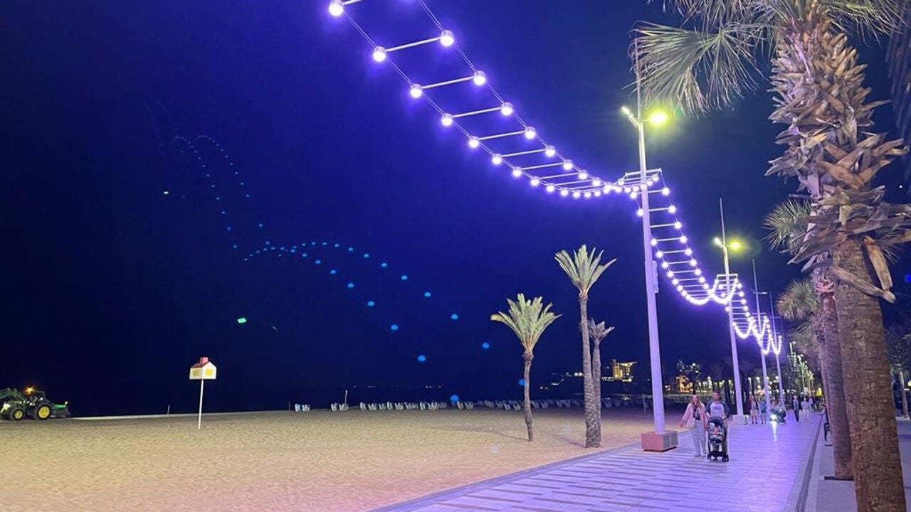 Benidorm concluye las pruebas de la nueva catenaria del Paseo de ...