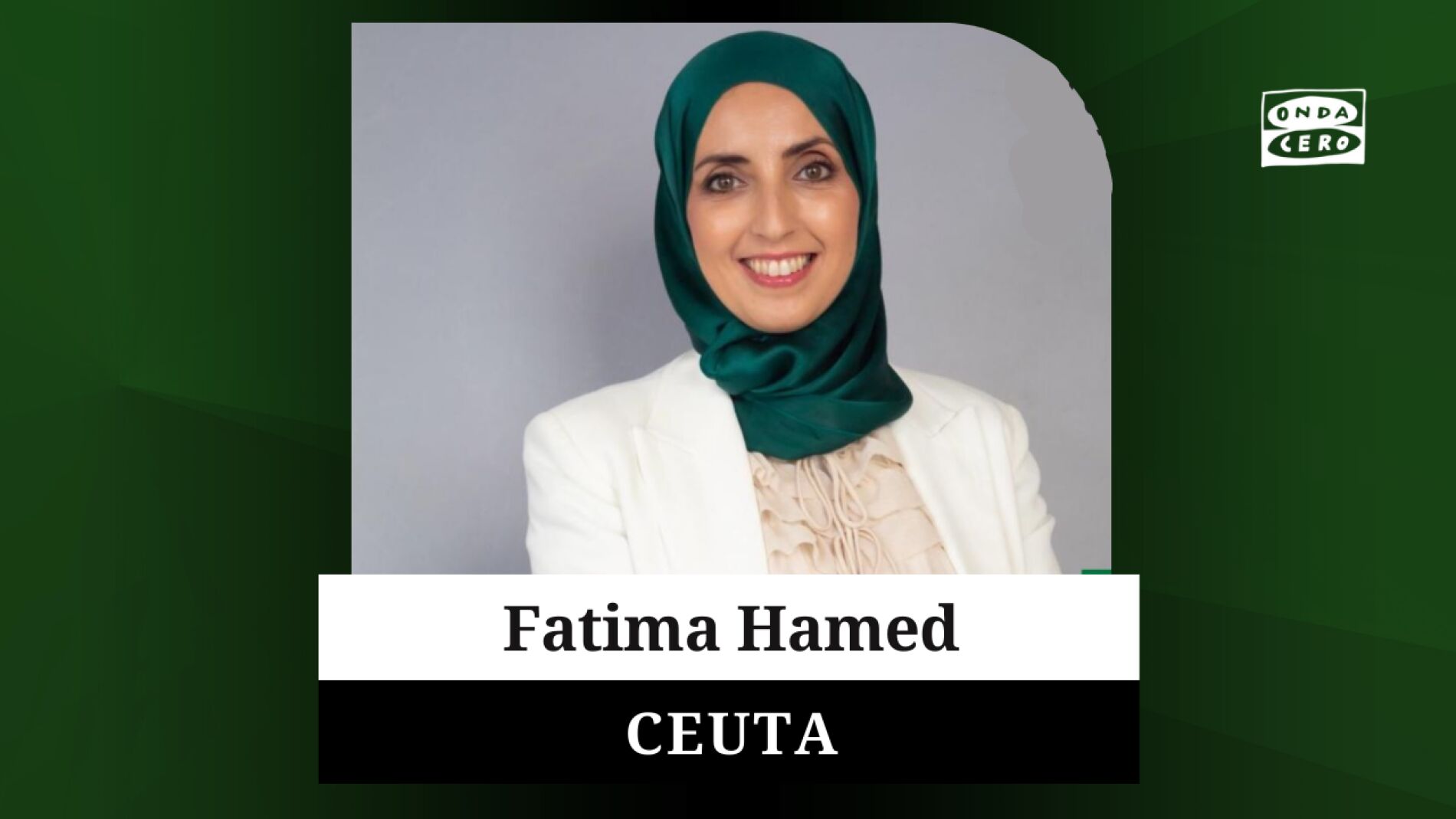 Así es Fatima Hamed, candidata de la formación localista MDyC en las ...