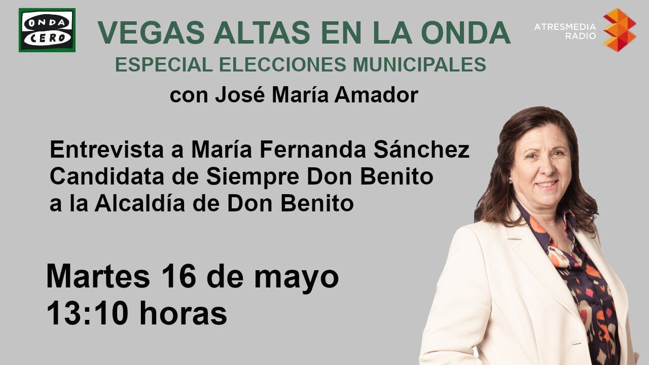 Entrevista a María Fernanda Sánchez, candidata de Siempre Don Benito ...