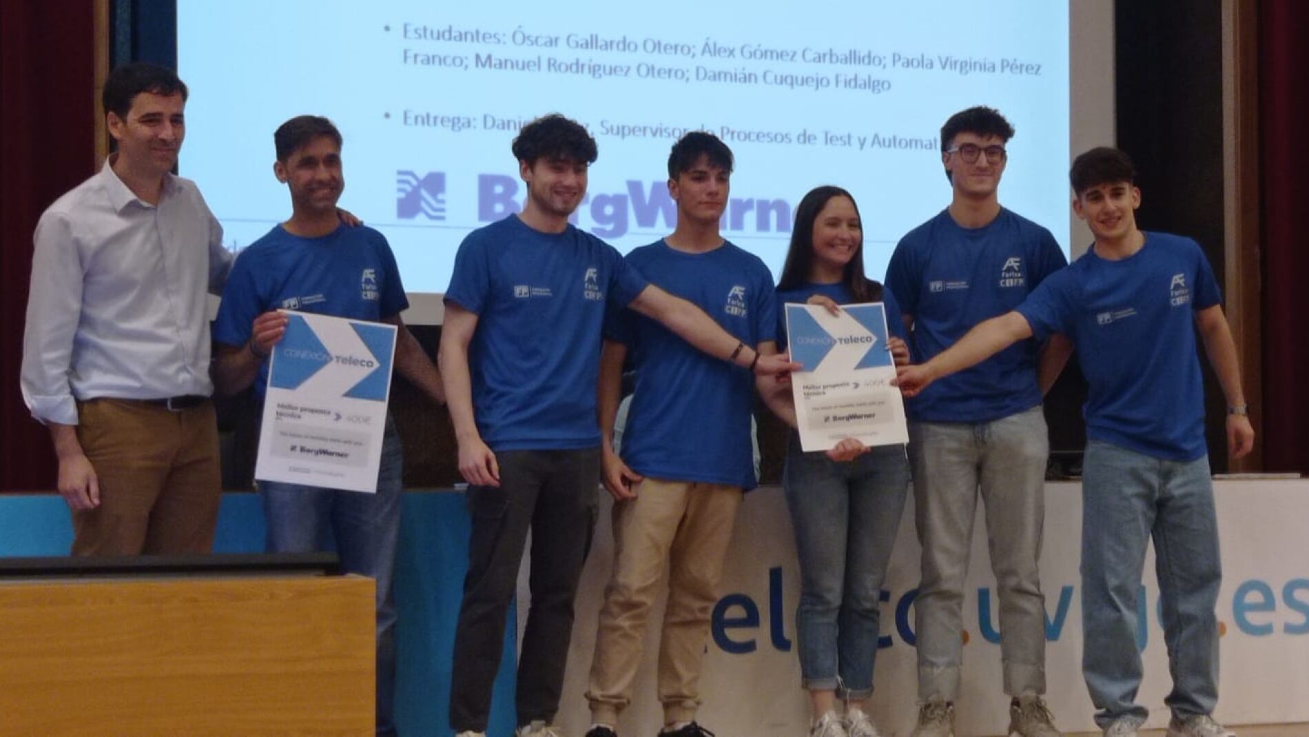 Estudantes do CIFP A Farixa de Ourense gañan o 1º Premio das 1ª ...