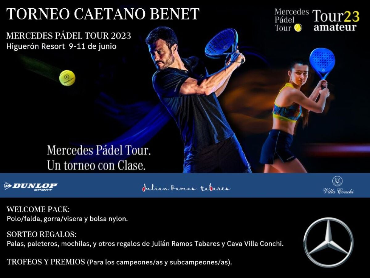 Mercedes padel tour | Oldtravelbag.com