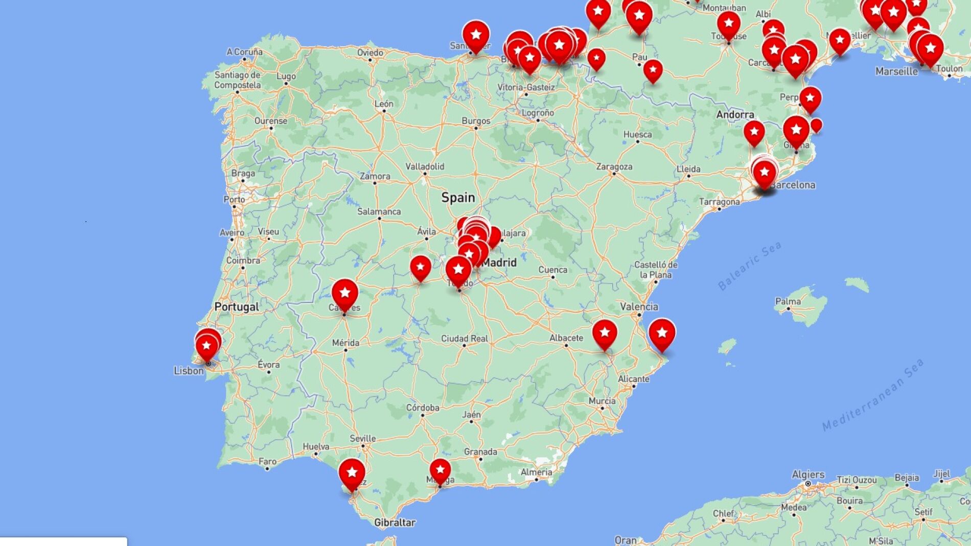 El mapa con los mejores restaurantes y bares de España | Onda Cero Radio