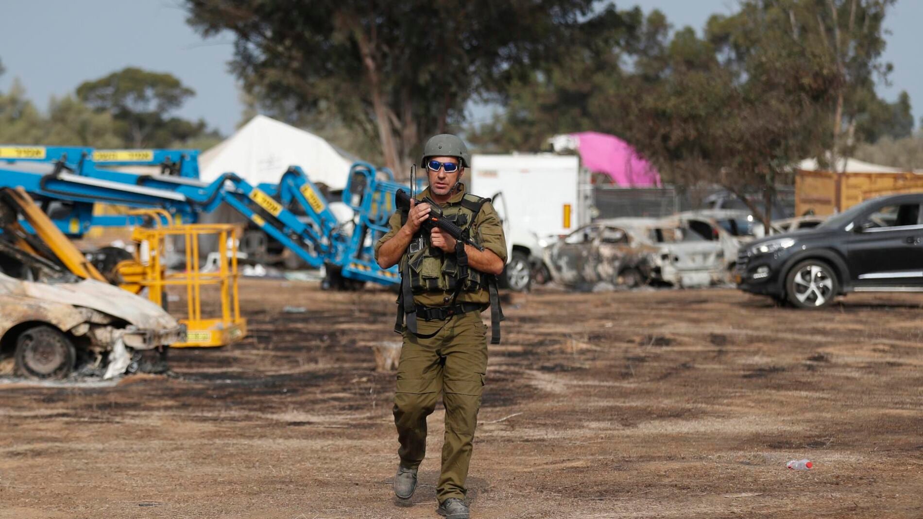 Una superviviente israelí relata el terror que vivieron en el festival ...