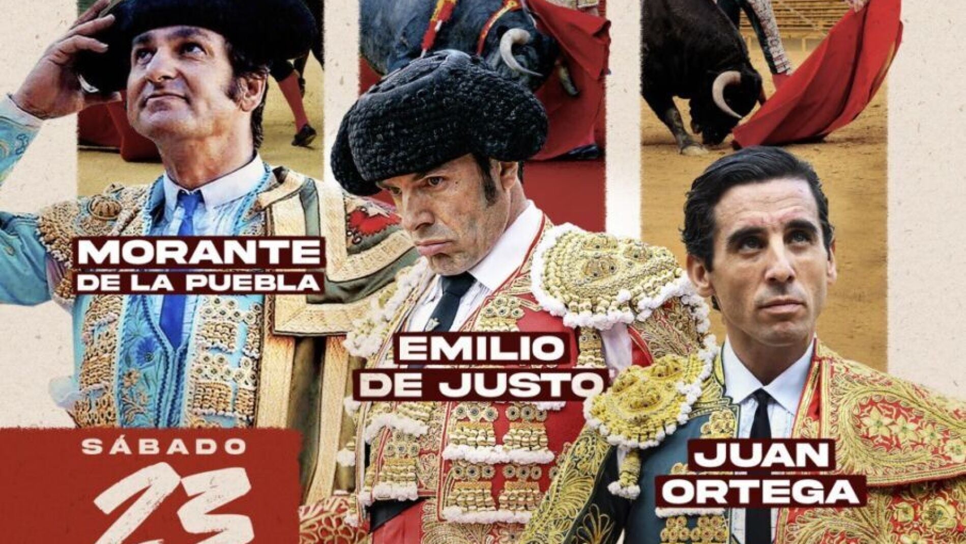 Morante de la Puebla, Emilio de Justo y Juan Ortega, se citan con la ...