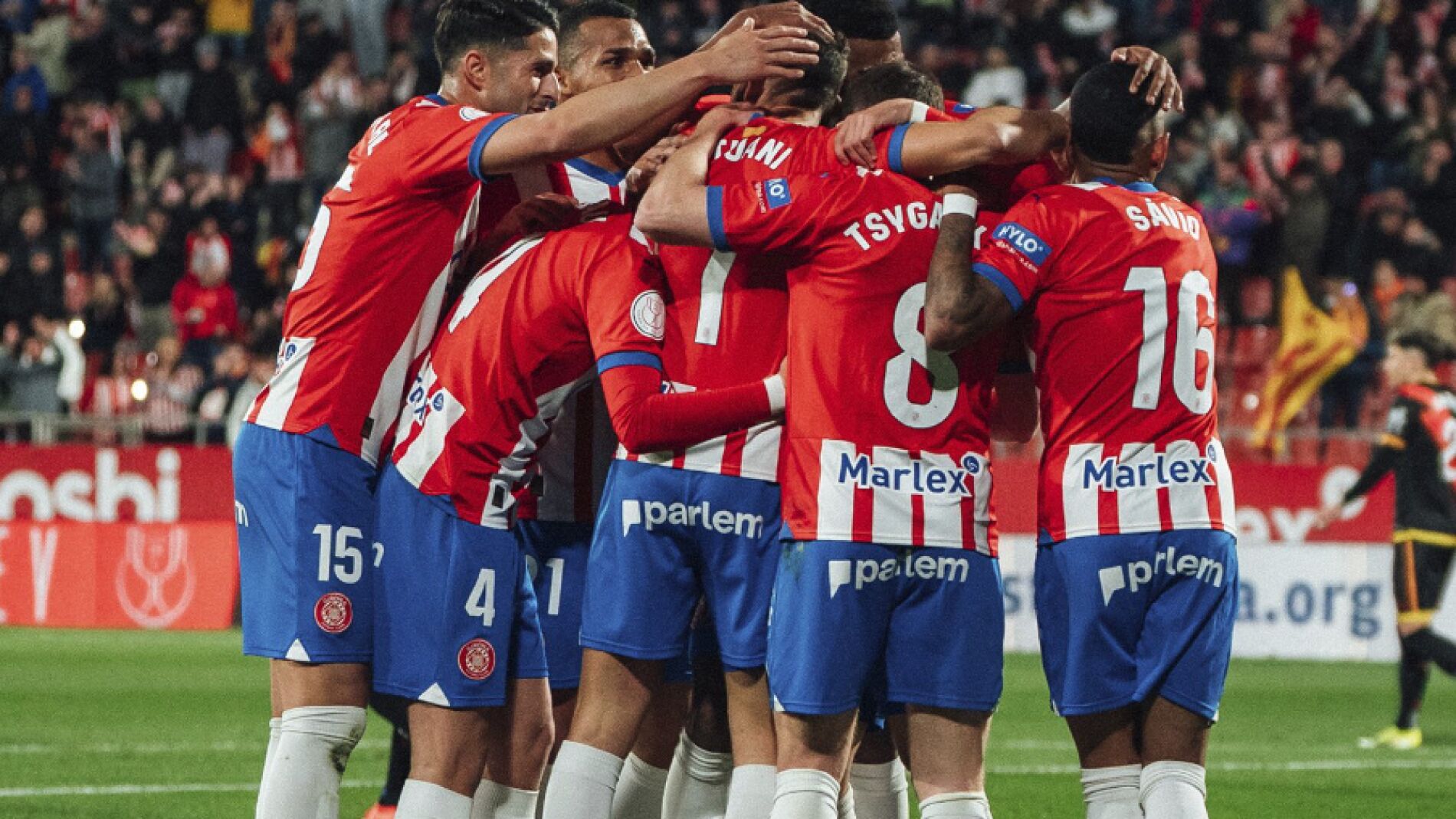 El Girona, als quarts de final de Copa per segon cop a la història (3-1 ...