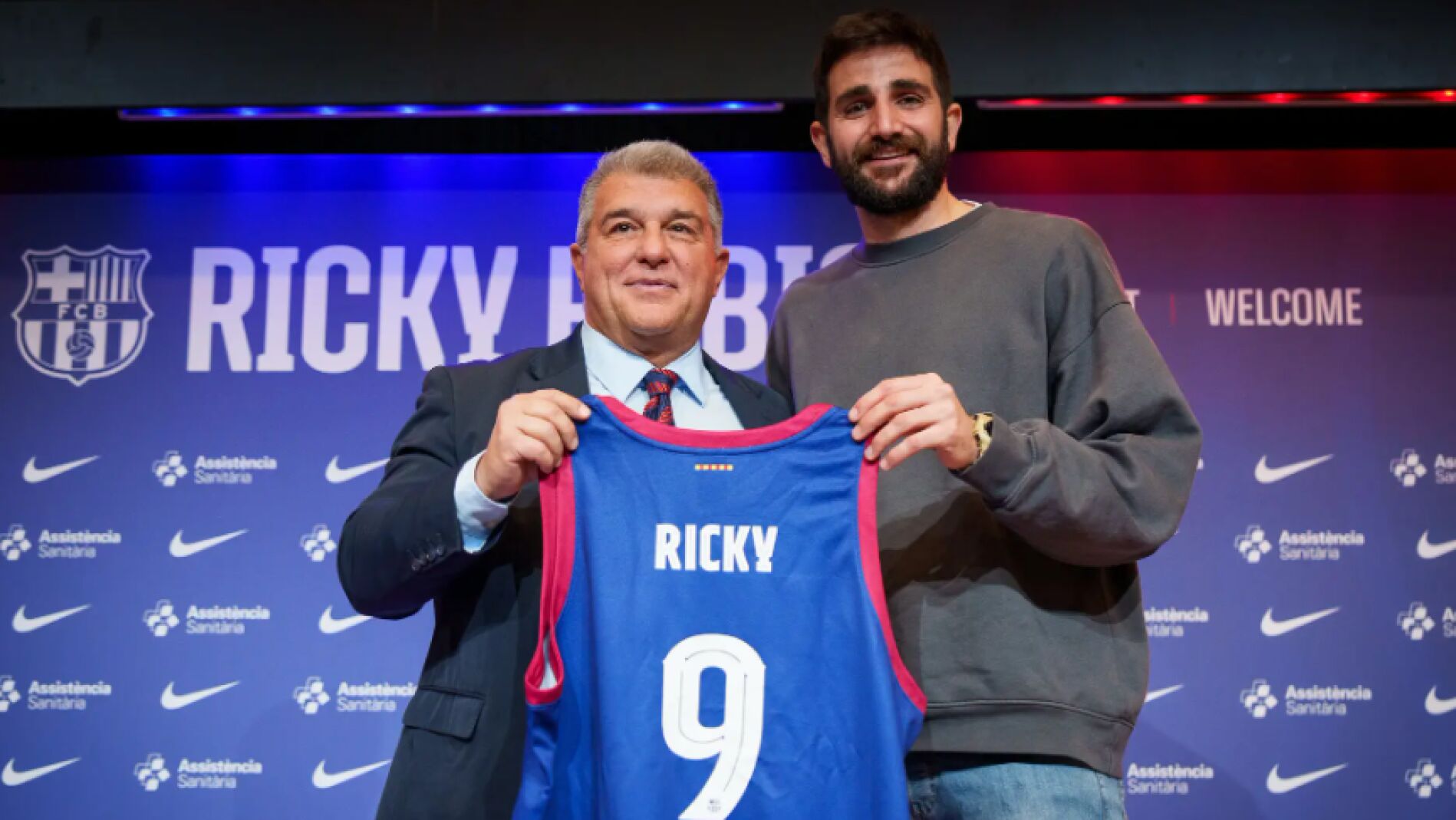 Ricky Rubio, presentat amb el Barça | Onda Cero Radio