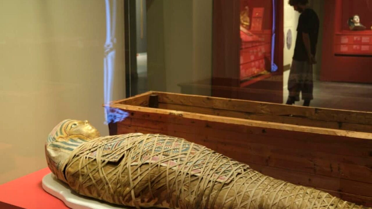 Seis momias egipcias reposan hasta junio en Caixaforum Zaragoza | Onda ...