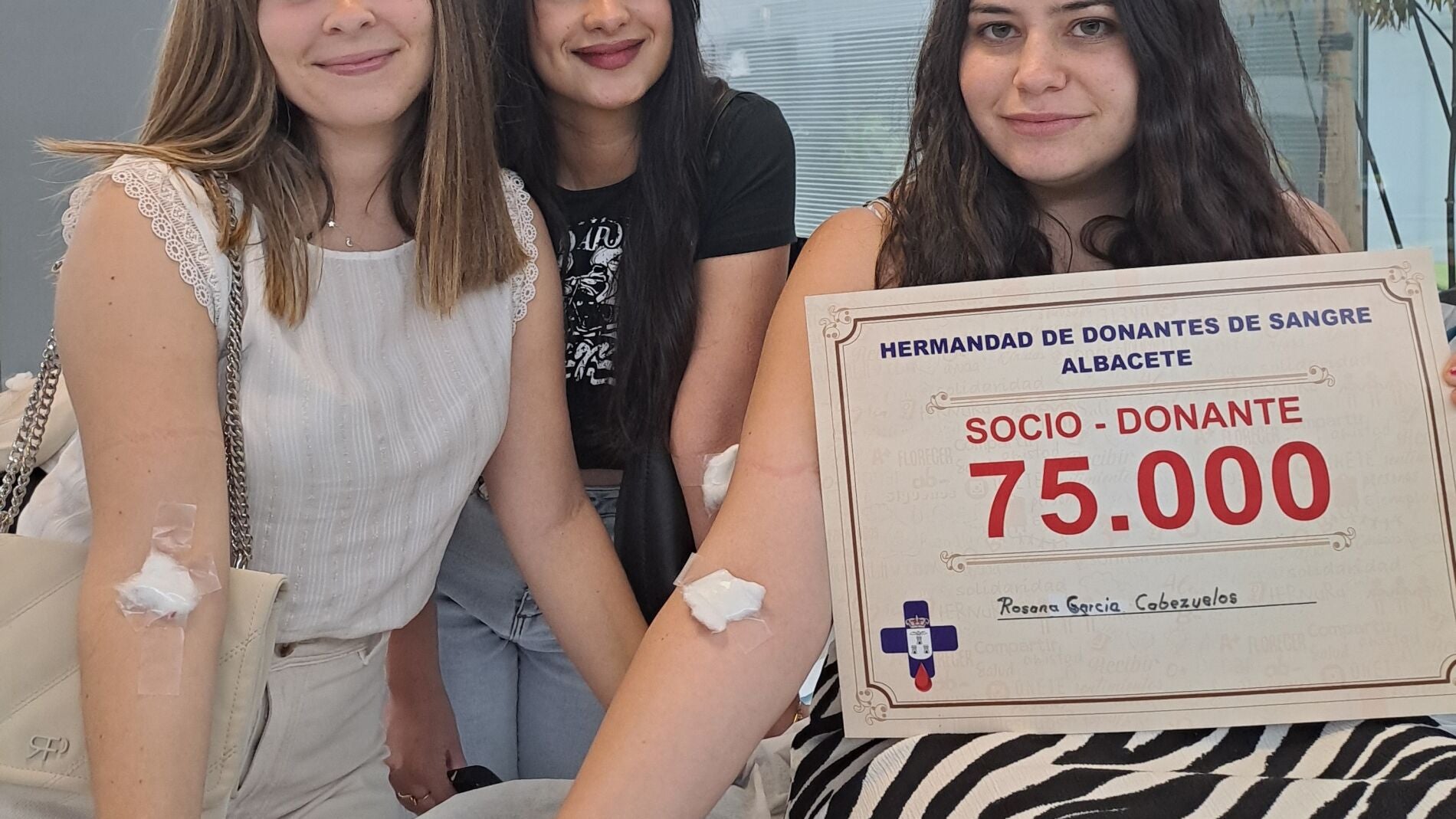 Una joven de 25 años de Isso se convierte en la donante de sangre ...