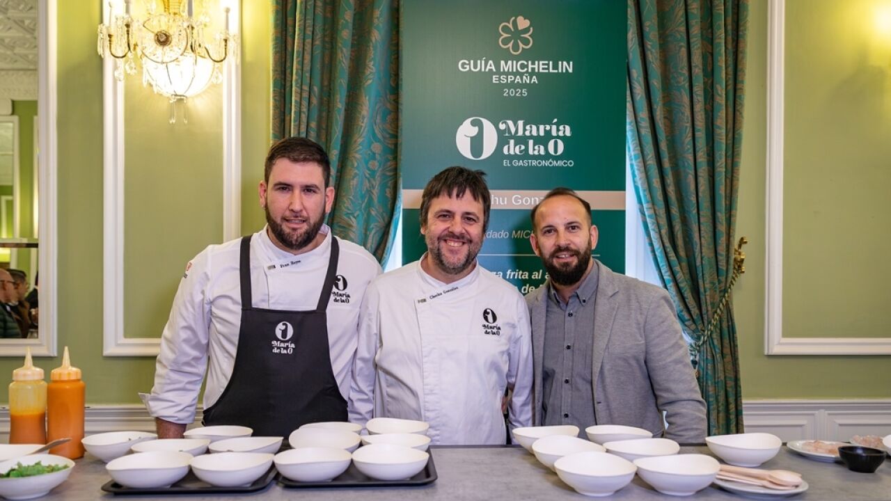 Chechu González pone en valor la cocina de Granada en la Gala Bib ...