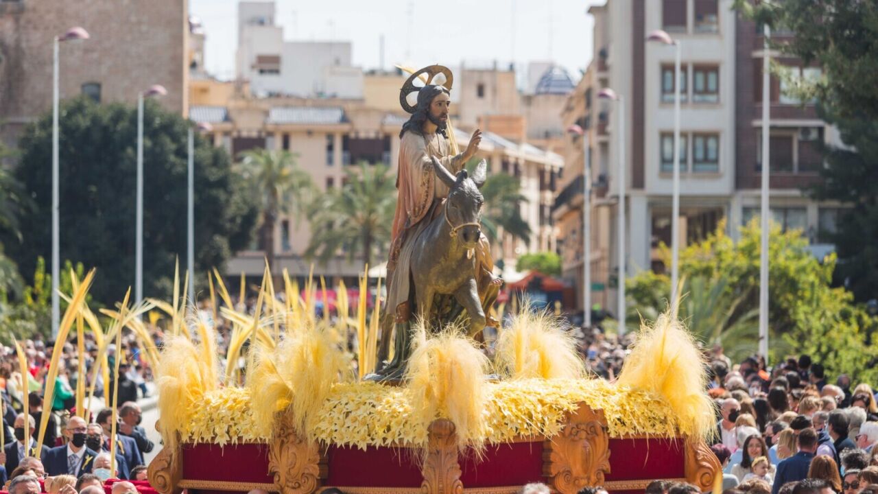 Semana Santa Elche 2025: Domingo de Ramos, cofradías y procesiones ...