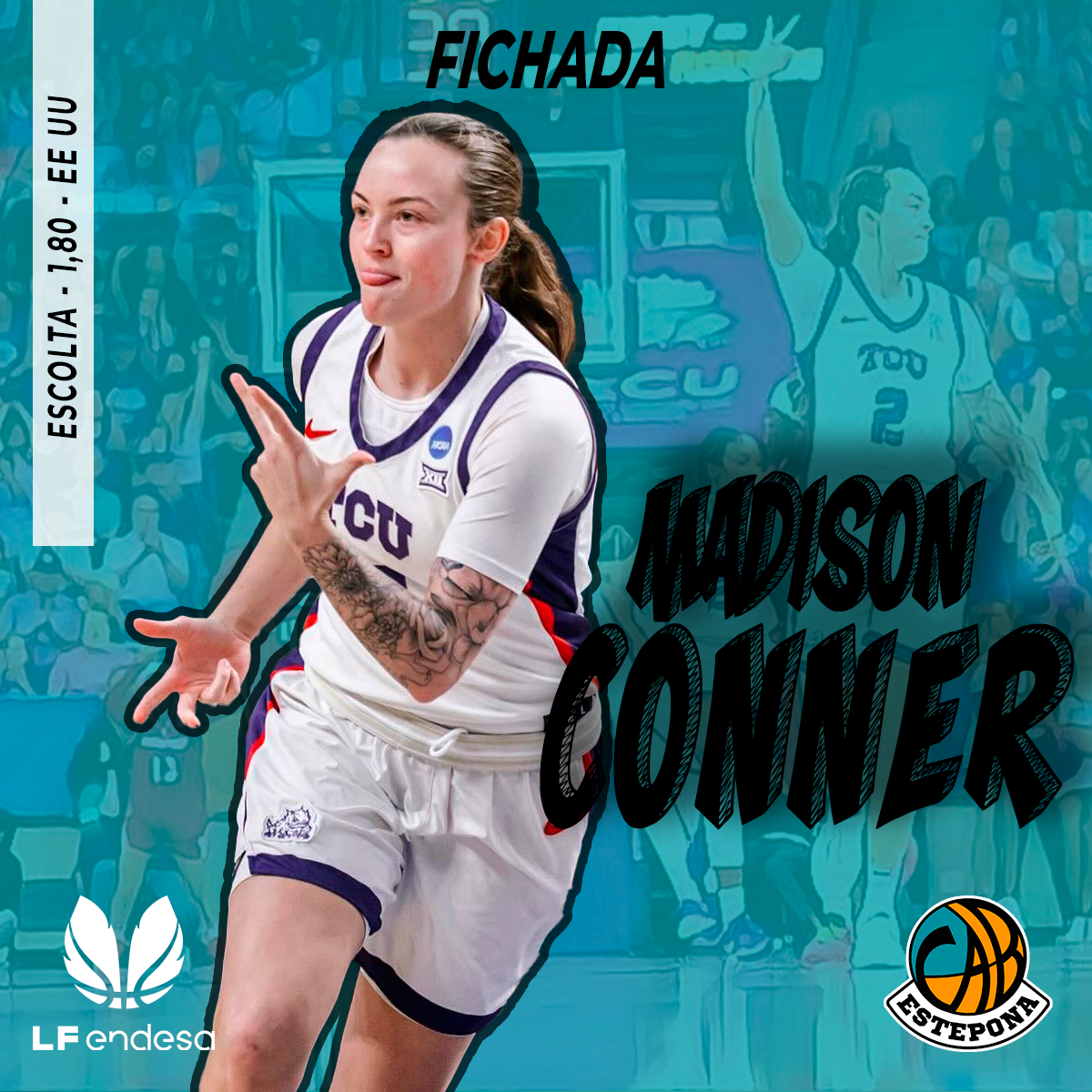 El CAB Estepona hace oficial el fichaje de Madison Conner - Onda deportiva Marbella | Onda Cero ...