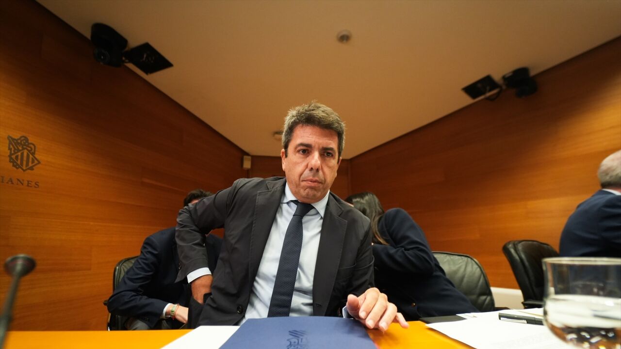 Mazón comparece este lunes en el Congreso en la comisión de la dana ...