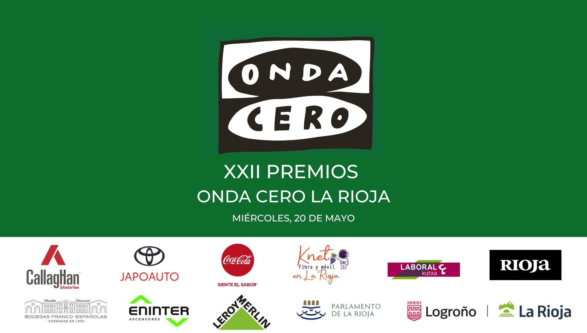 Grupo Arnedo, Sierra Sonora y Pablo Marín, Premios Onda Cero La Rioja ...