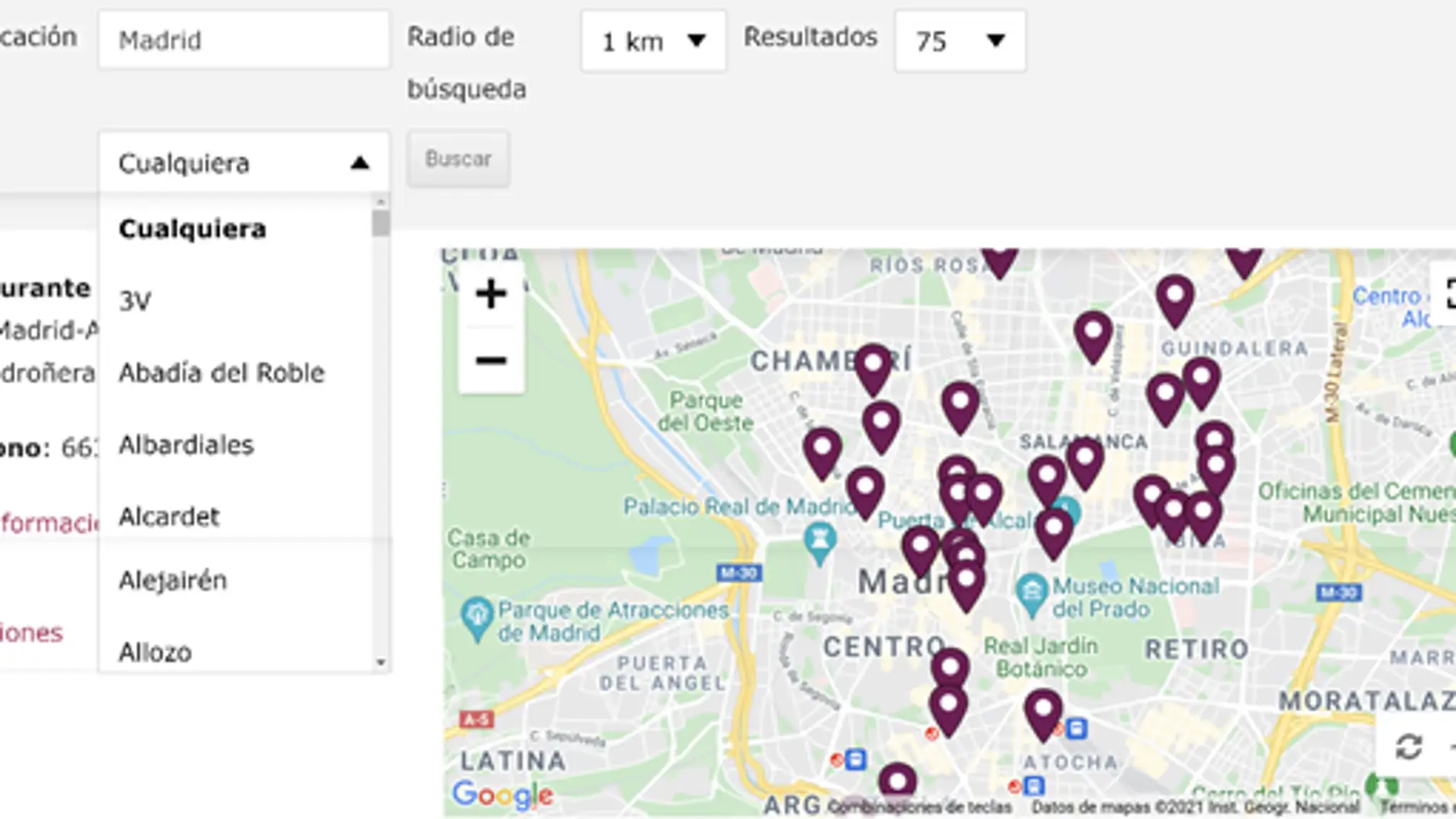 Nace el primer mapa digital de restaurantes para poder localizar vinos ... Nace el primer mapa digital de restaurantes para poder localizar vinos ...