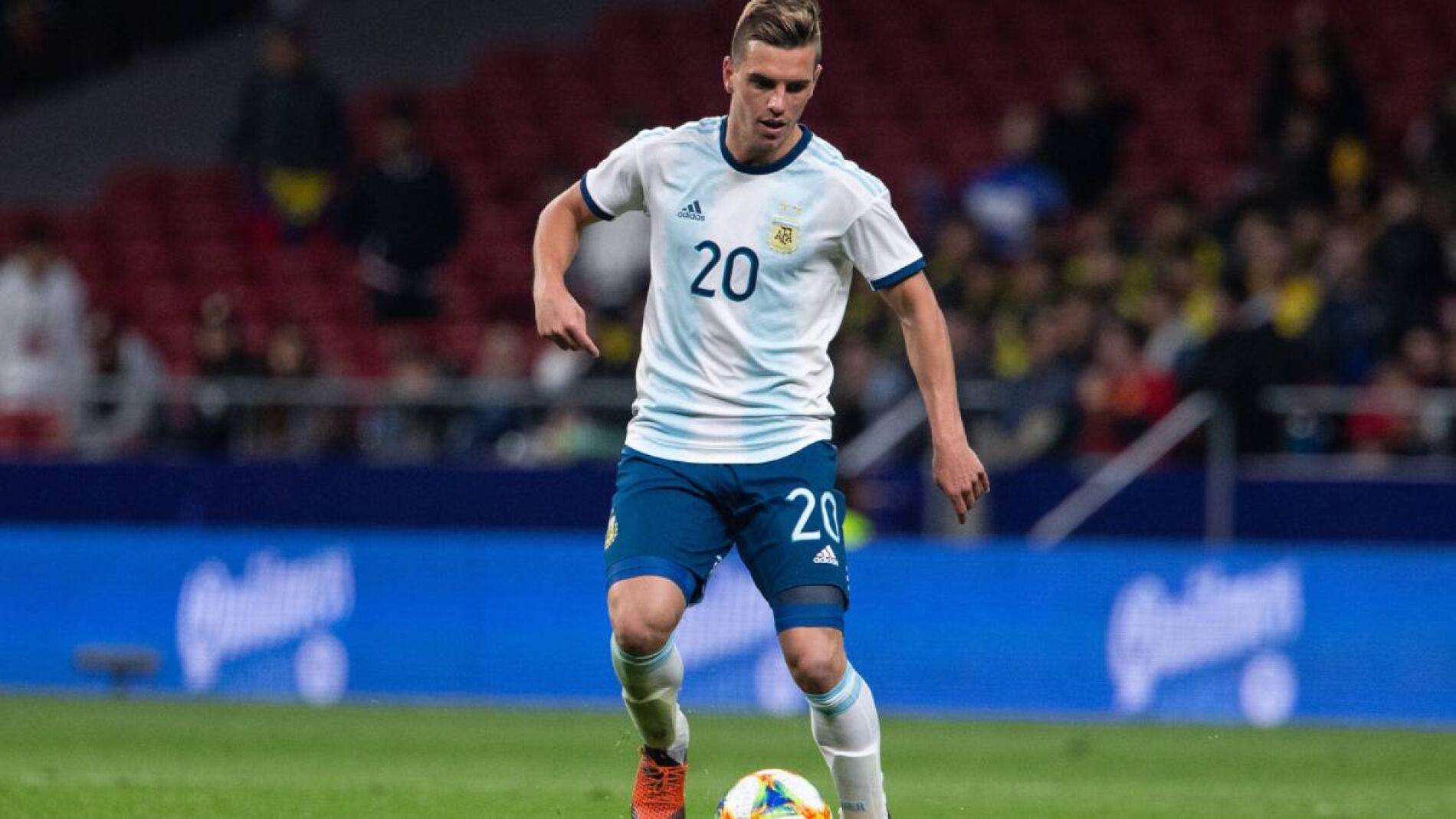 Lo Celso juega 80 minutos en la victoria de Argentina ante Colombia ...