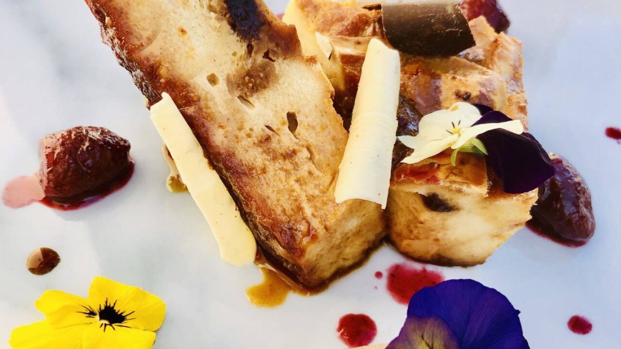 Hoy cocinamos puding diplomático con mouse de Canela y frutos rojos ...