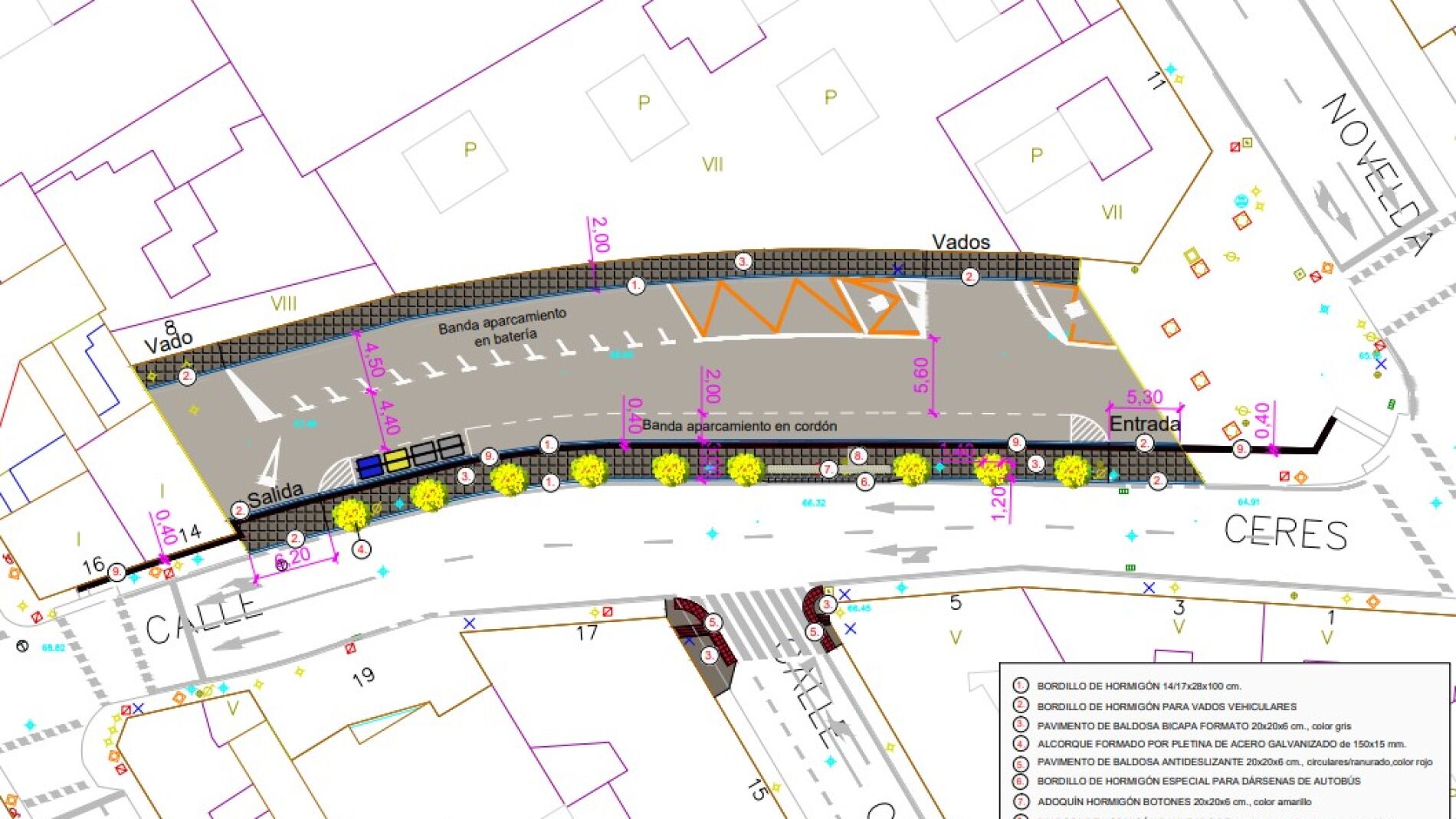 El Ayuntamiento de Alicante reurbaniza el retranqueo de la calle Ceres ...