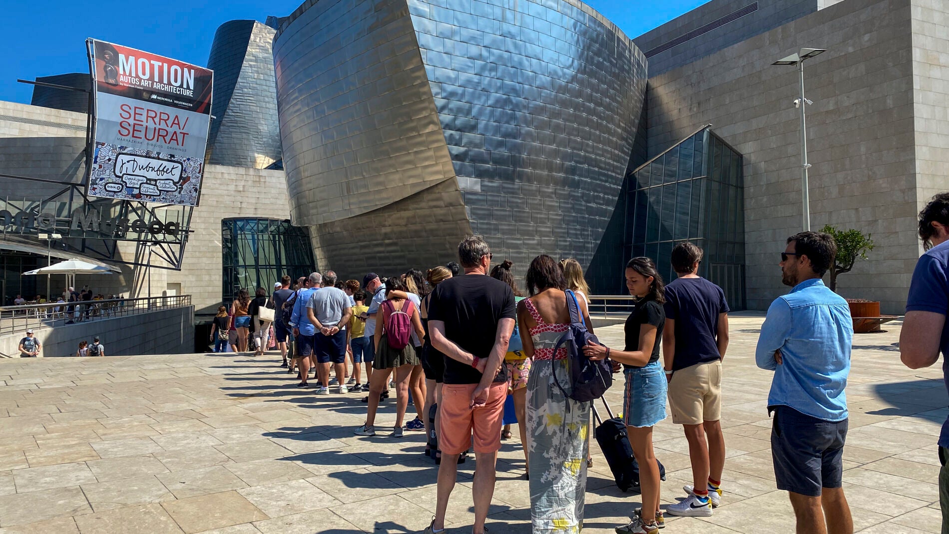 El museo Guggenheim Bilbao ultima un fin de fiesta por todo lo alto en su 25 aniversario | Onda ...
