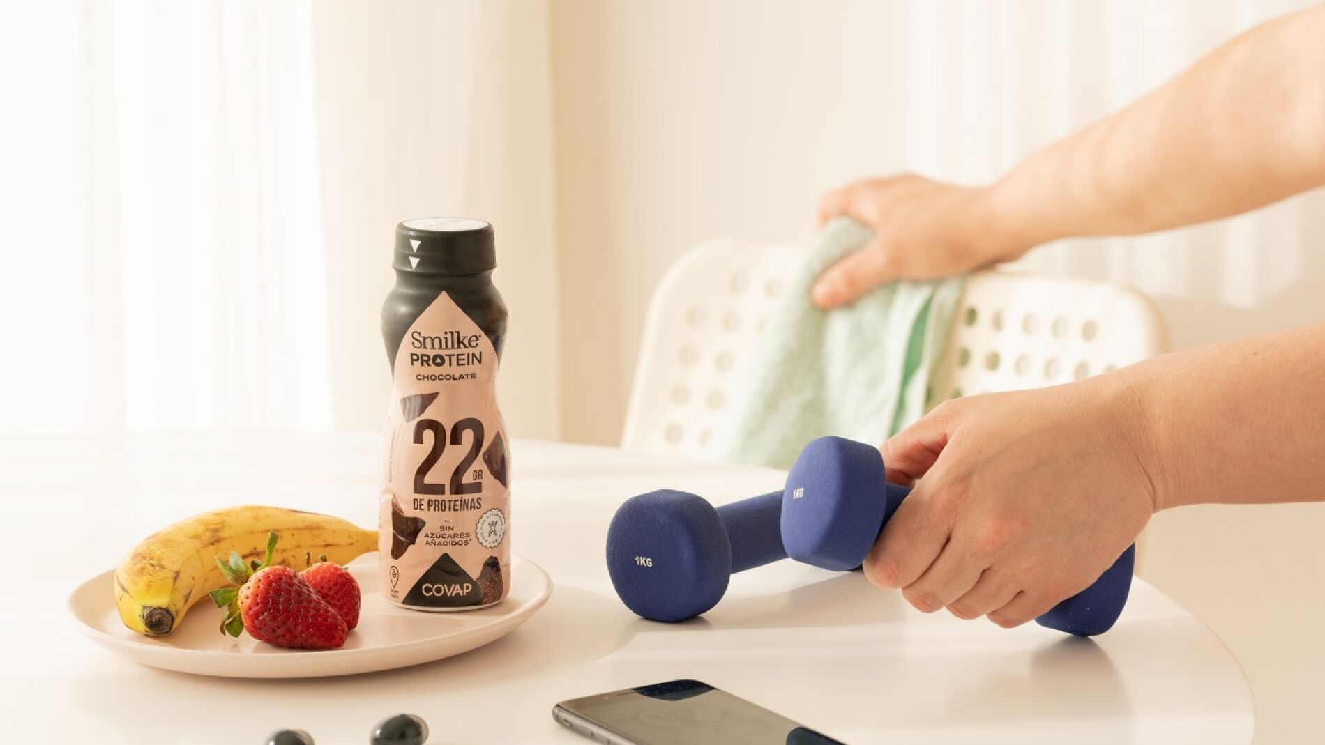 COVAP lanza un nuevo batido con 22 gramos de proteínas sin azúcares ...