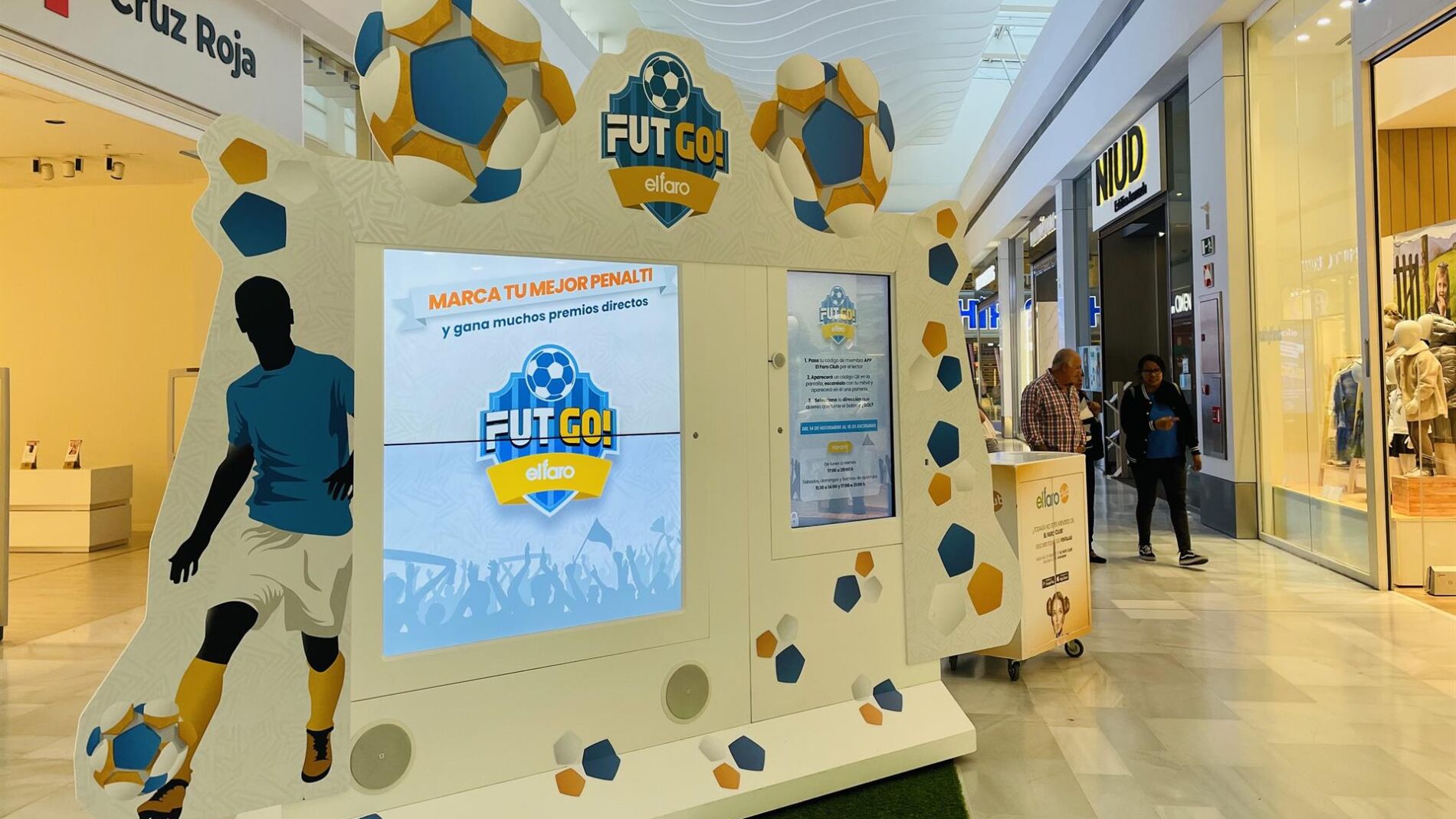 El centro comercial El Faro de Badajoz habilita una 'Fun Zone' por el ...