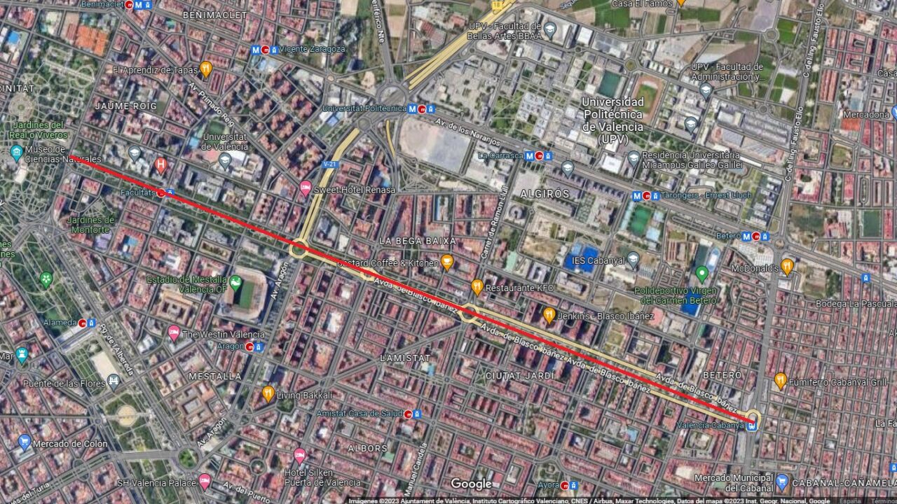 Ribó anuncia la remodelación de Blasco Ibáñez para priorizar el paso de ...