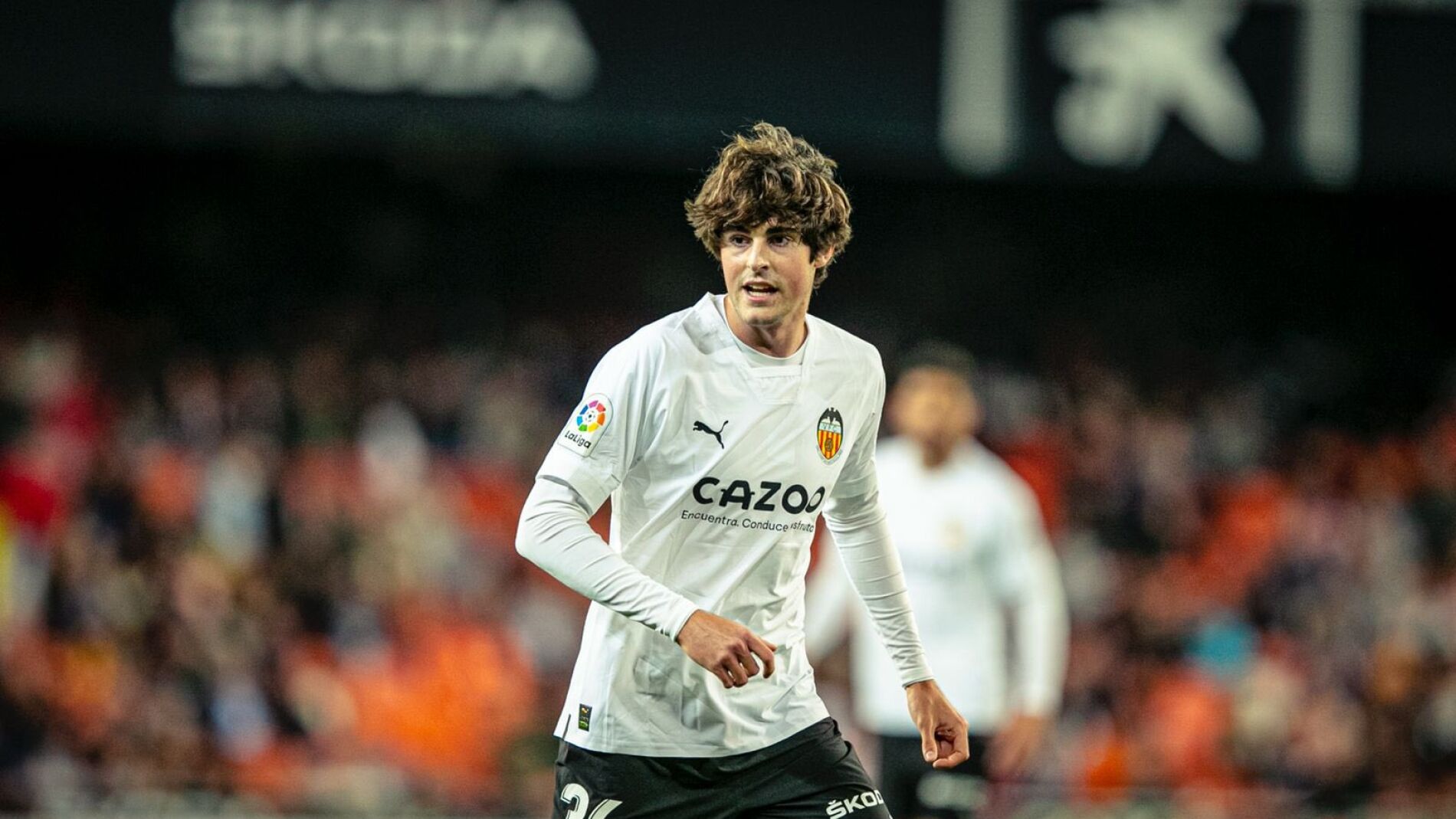 Javi Guerra cumplió el sueño de debutar en Mestalla con el Valencia ...