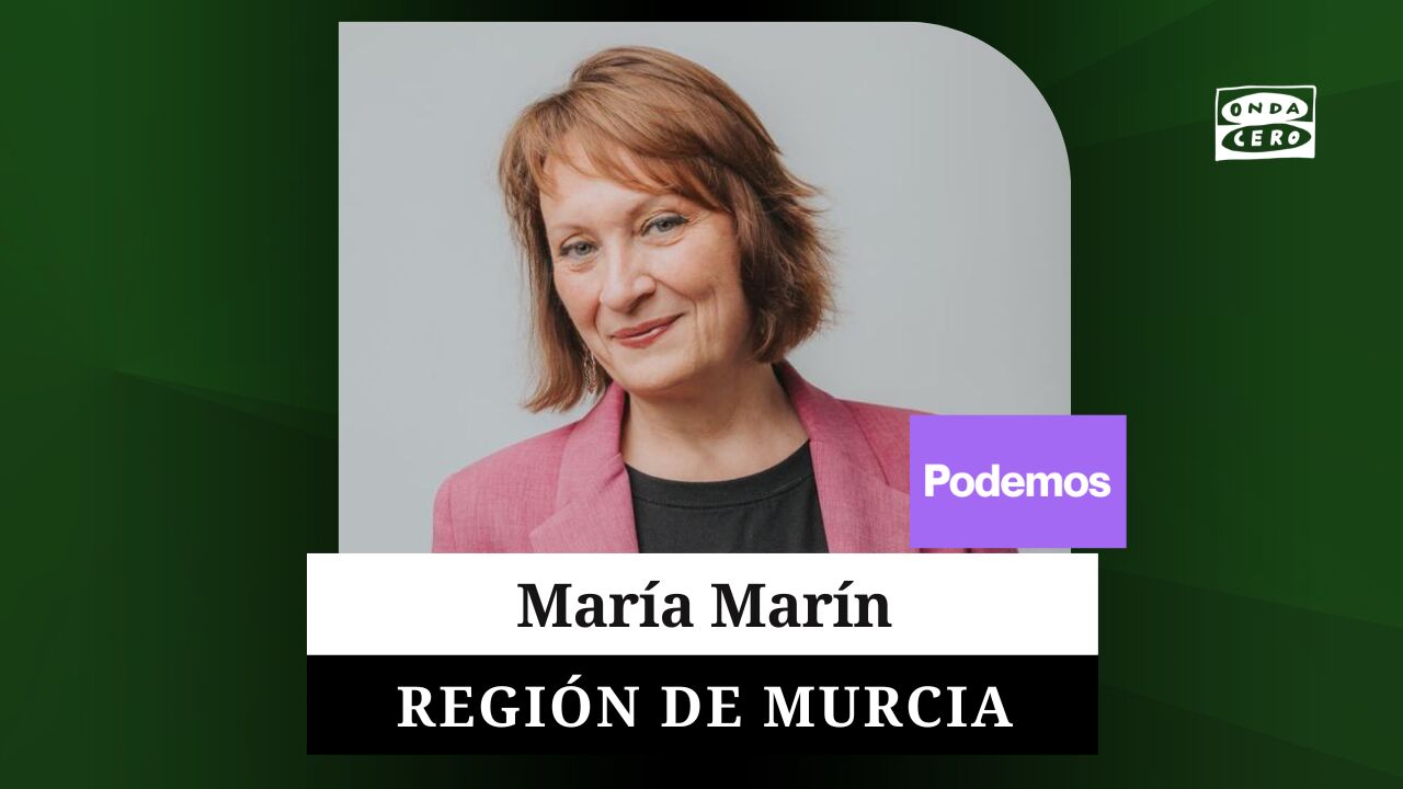 Quién es María Marín, candidata de Podemos en las elecciones ...