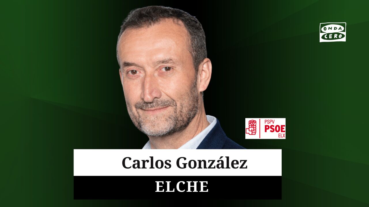 ¿Quién es Carlos González, candidato del PSOE a la alcaldía de Elche ...