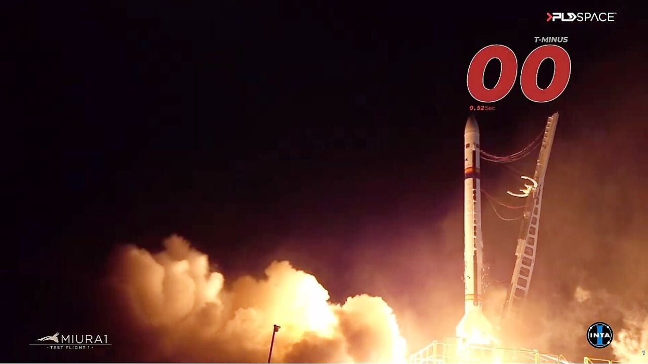 Los sistemas de seguridad del cohete MIURA 1 de PLD Space de Elche ...