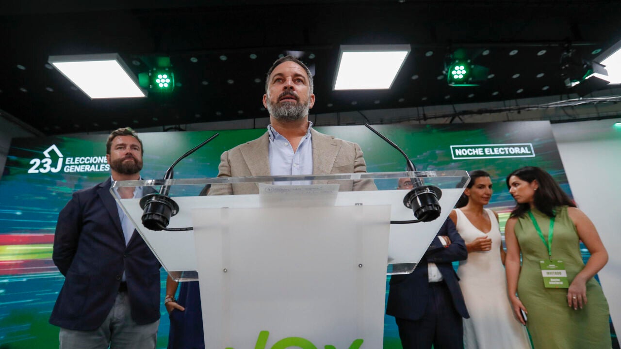 Abascal carga contra Feijóo y afirma que Sánchez podrá gobernar con el ...