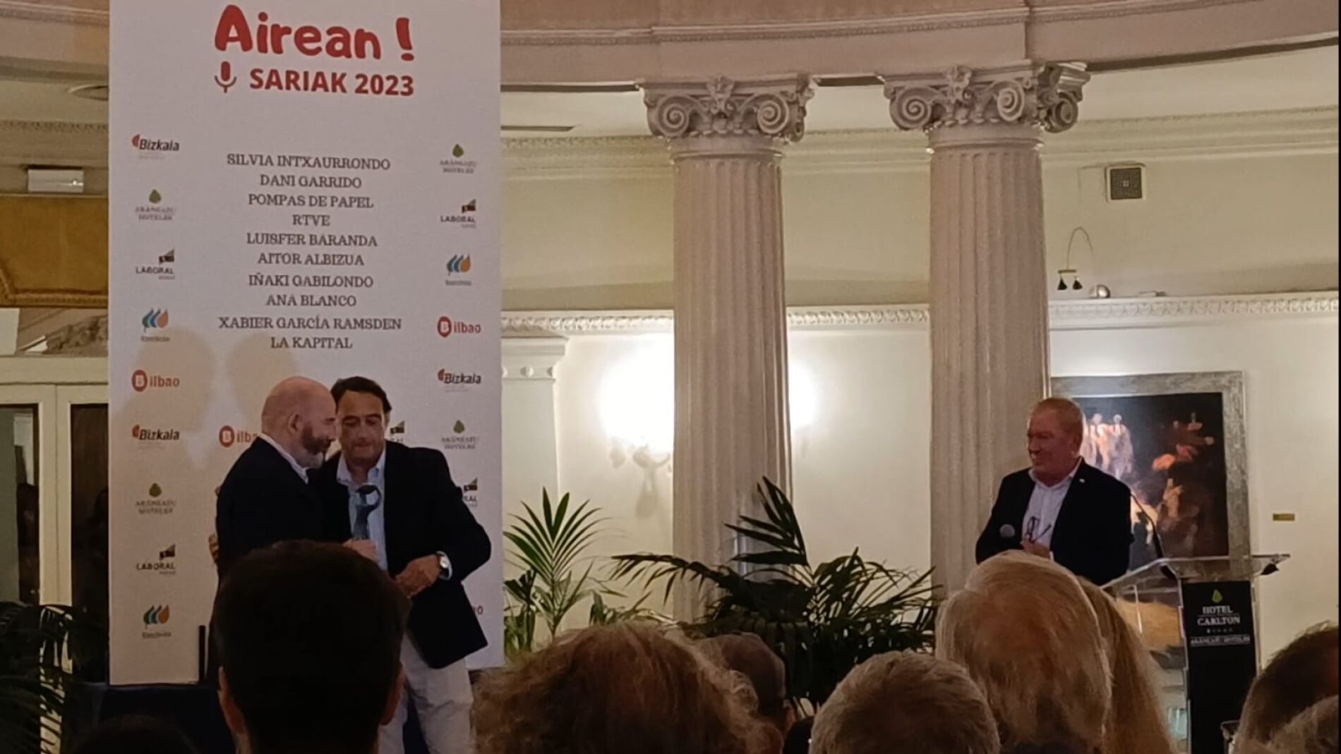 Los periodistas vascos homenajean a Luis Fernando Baranda | Onda Cero Radio