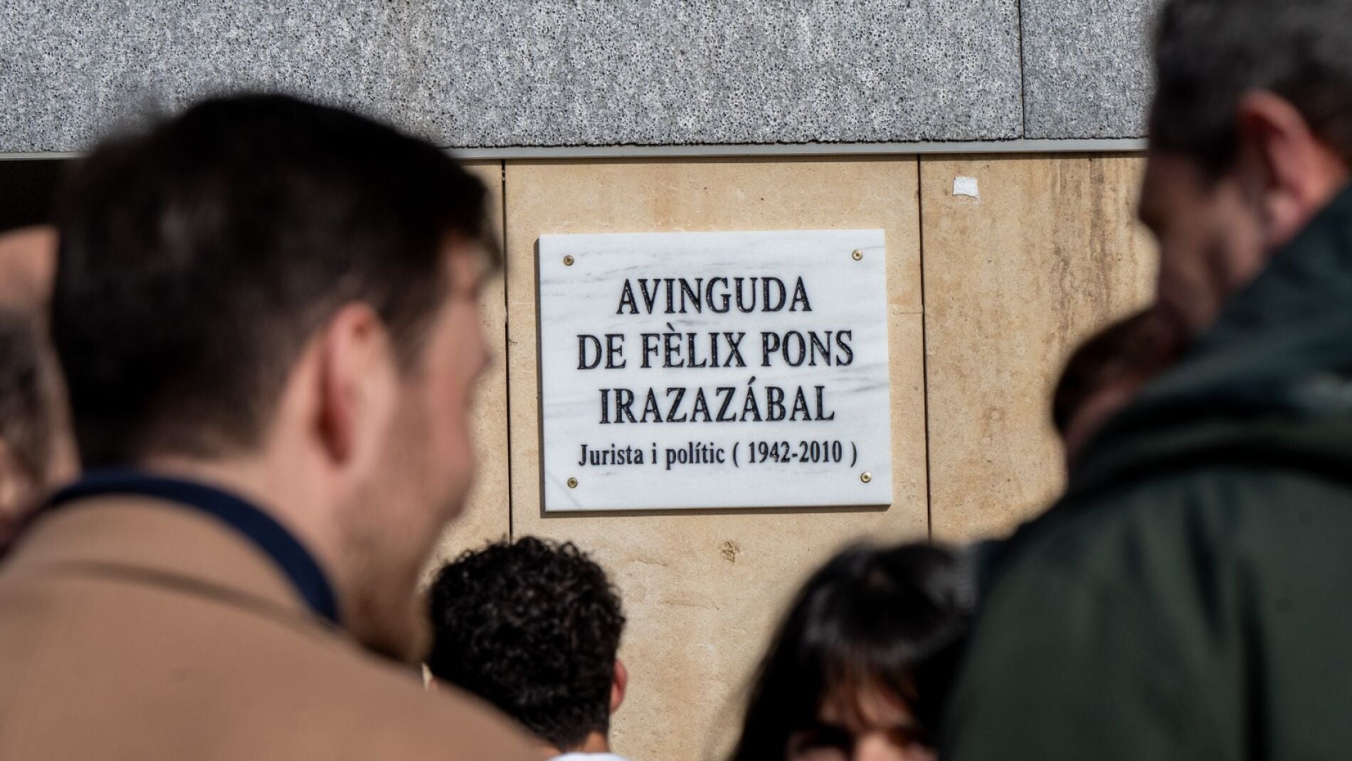 Inaugurada en Palma la Avenida Fèlix Pons, dedicada al expresidente del ...