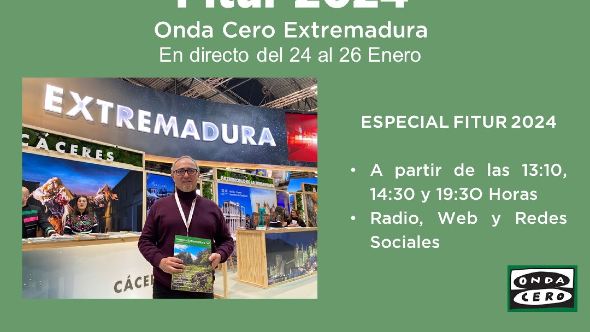 Onda Cero Extremadura te vuelve a llevar toda la actualidad de FITUR ...