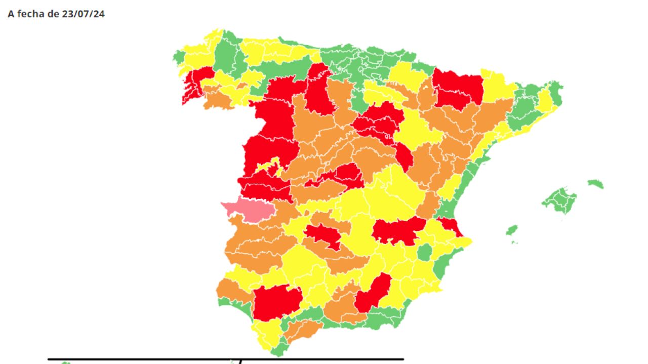 Mapa de la ola de calor: las zonas donde existe mayor riesgo para la ...