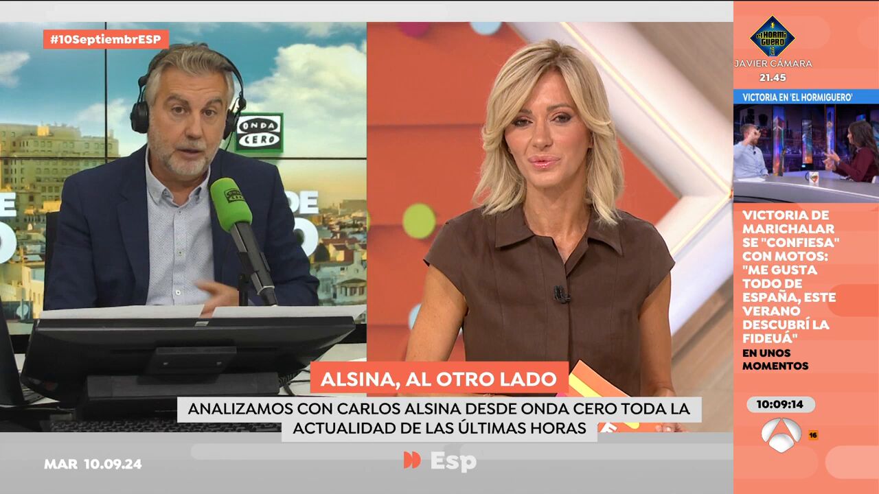 Alsina, sobre las irregularidades de Ábalos: "La complicada separación ...