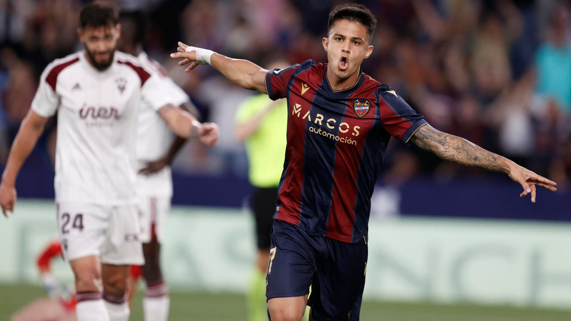 Roger Brugué, a ritmo de récord con el Levante UD en el inicio liguero ...