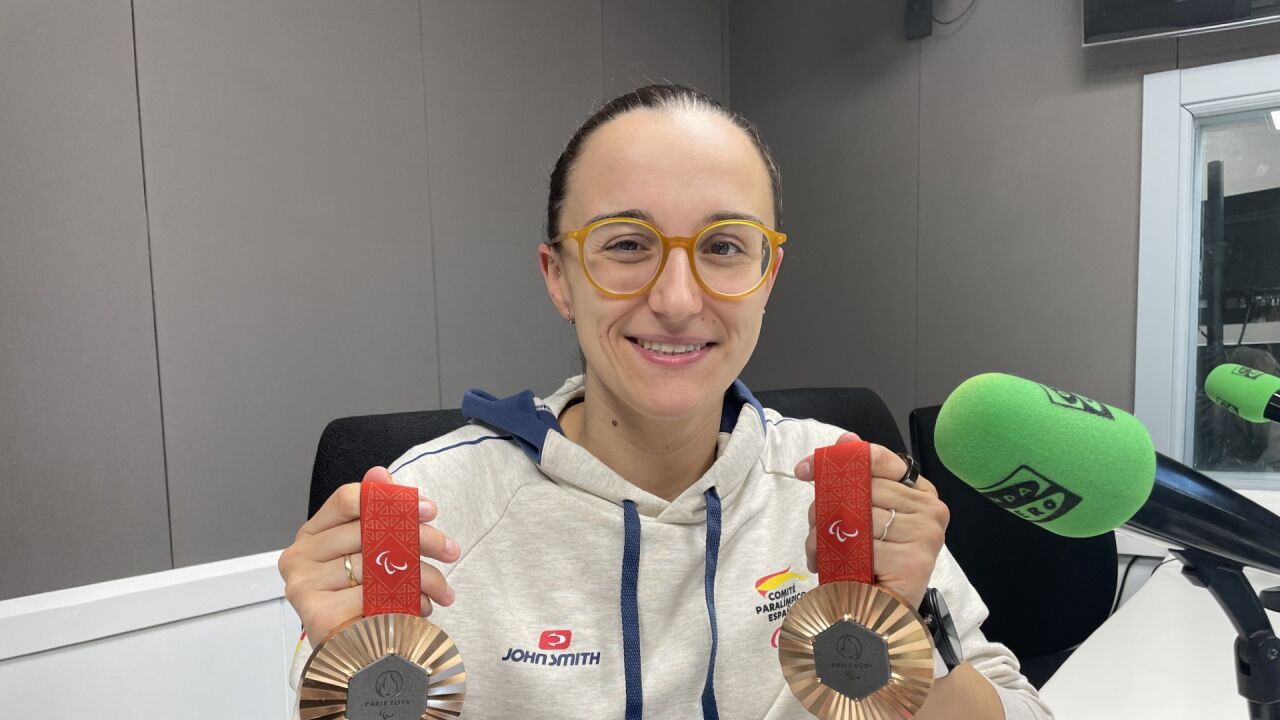 María Delgado: "Estos juegos los he podido vivir de forma diferente ...