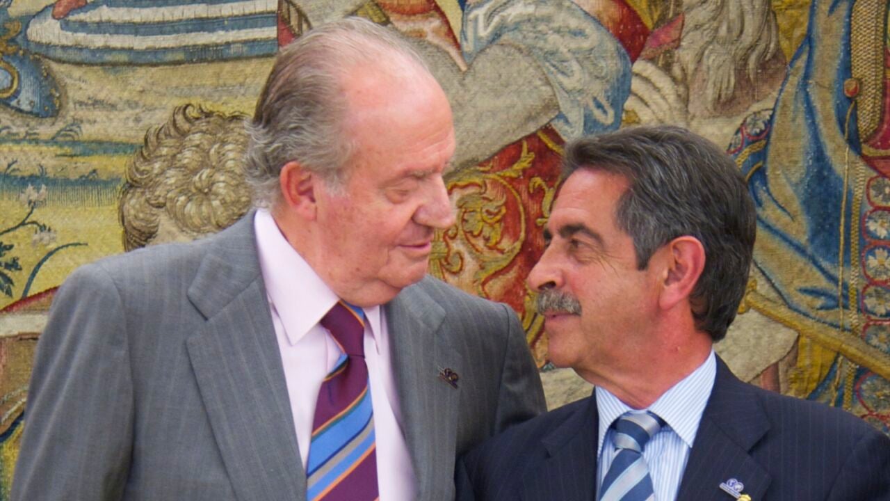 El acto de conciliación entre el rey emérito y Miguel Ángel Revilla se ...