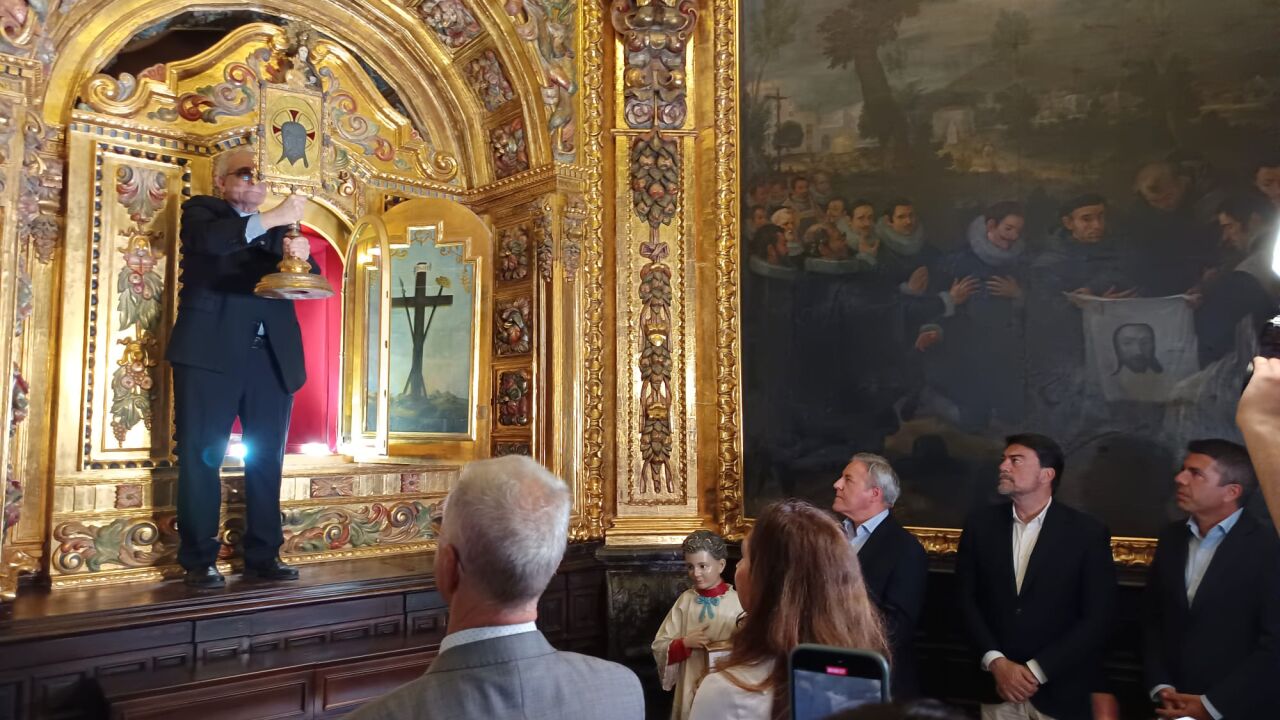 Alicante. La prueba de llaves de la hornacina de la Santa Faz ...