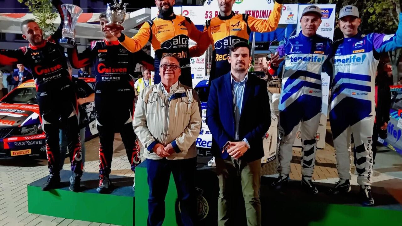Carlos Gallardo y Francisco Izquierdo ganan el Rallye de la Vendimia de ...