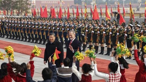 El rey Felipe VI se reúne con Xi Jingping en su visita oficial a China ...