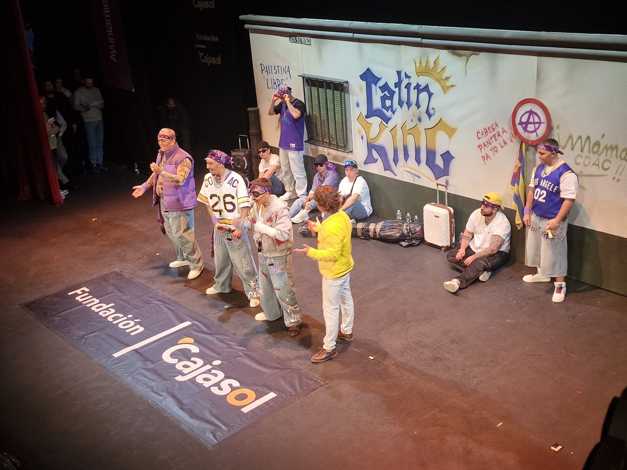 Cuarteto 'Los Latin King (de la calle Pasquín)'. Preliminares COAC 2026 ...