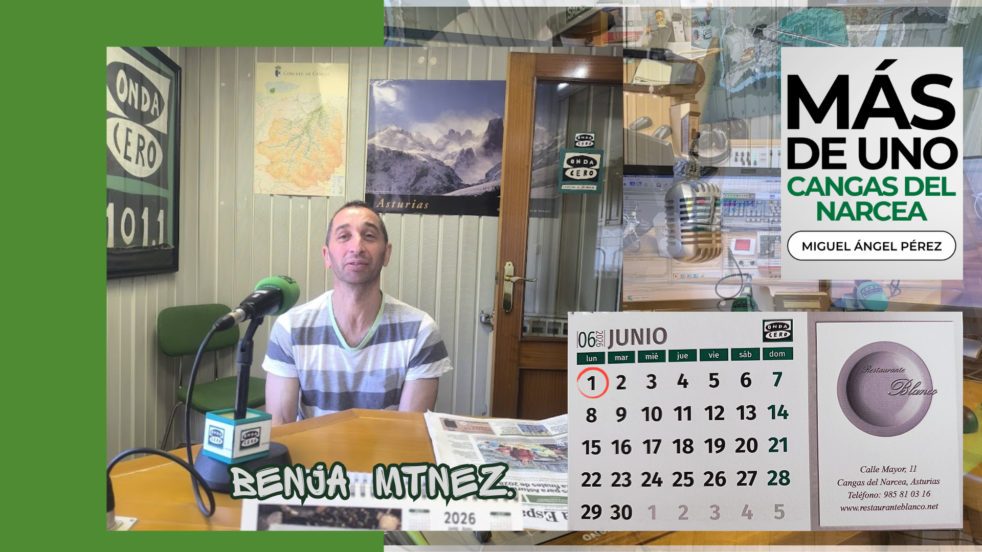Más de Uno Cangas del Narcea 1/06/2026 | Onda Cero Radio